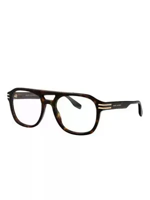 Marc Jacobs Pilot-frame Glasses - Brown