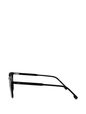 BOSS Round-frame Sunglasses - Black