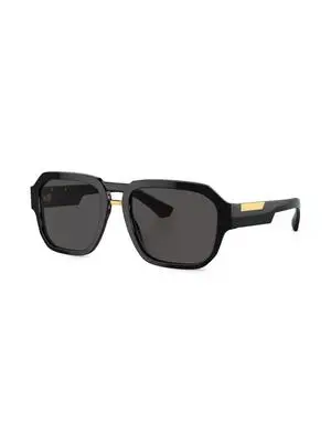 Dolce & Gabbana Logo-engraved Sunglasses