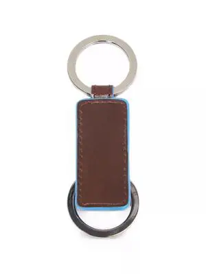 PIQUADRO Leather Two-ring Keychain