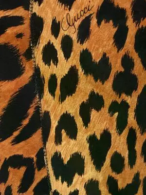 Gucci Printed Silk Crêpe De Chine Skirt