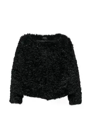 Simone Rocha Boat Neck Jacket - Black