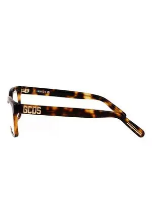 Gcds Logo-plaque Rectangle-frame Glasses