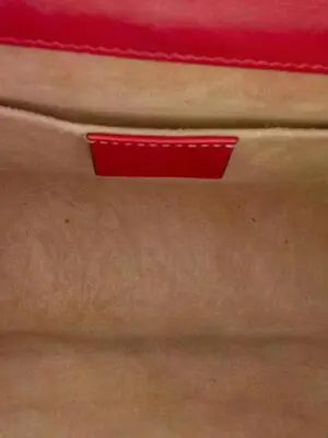 Gucci Small Pearl Studded Leather Padlock Crossbody Bag
