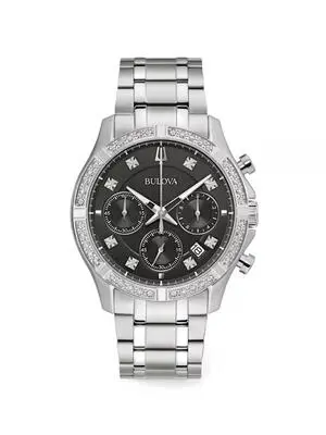 Bulova Classic 44mm Watch - Black