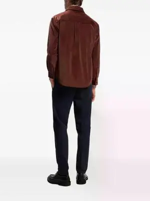 BOSS Relaxed-fit Blazer In Micro-pattern Stretch Cotton