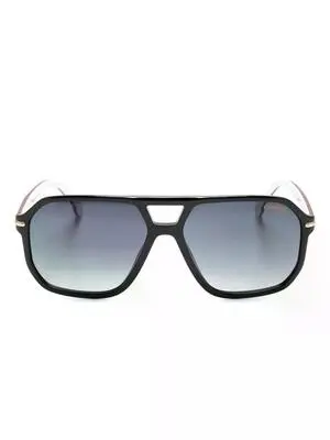 Carrera Eyewear 302/s Pilot-frame Sunglasses - Black