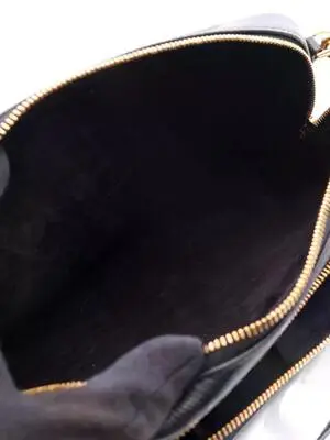 Dior 2010s Karo Double Pouch Shoulder Bag