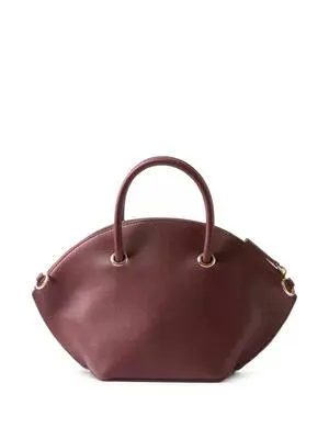Claudie Pierlot Smooth Leather Bag With Hoop Handles