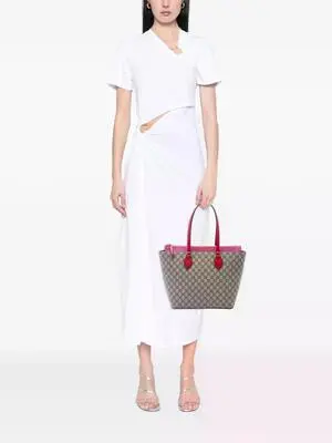 Gucci 2016-2026 Medium Gg Supreme Linea A Zip Tote Bag
