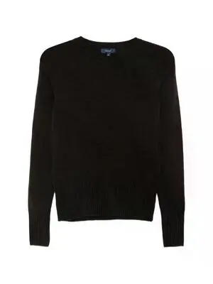 Soeur Jamie Ribbed-trim Sweater - Black