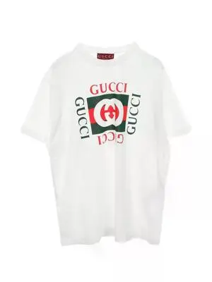 Gucci 2010s Interlocking G T-shirt - White