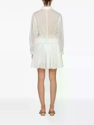 AMOMENTO Sheer Cotton Shirt