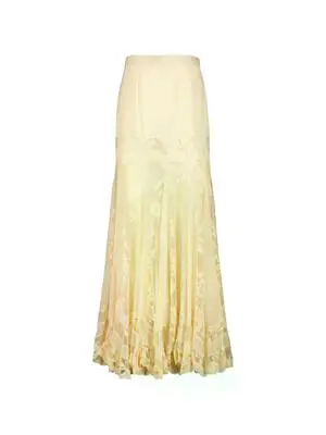 Zimmermann Valiant Panelled Maxi Skirt - Neutrals