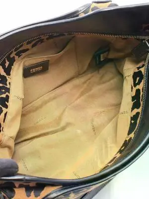Fendi 2010s Leopard-print Shoulder Bag