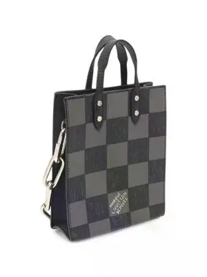 LOUIS VUITTON 2010s Xs Sac Plat Damier Two-way Handbag