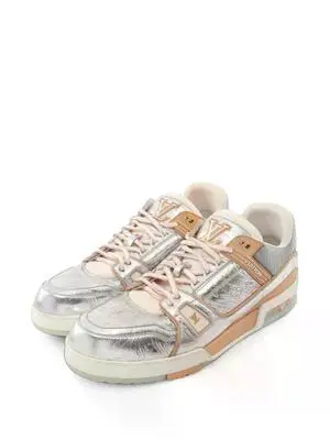 LOUIS VUITTON 2021 Trainer Line Sneakers - Silver
