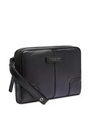 THE BRIDGE Vespucci Leather Zip-top Clutch Bag
