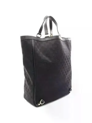 Gucci 2010s Abby Gg Canvas Tote Bag