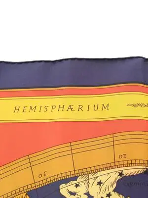 Hermès 2010s Hemispharium Coeli Boreale Scarf