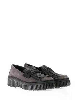 TOD'S Fringe-detail Platform Loafers