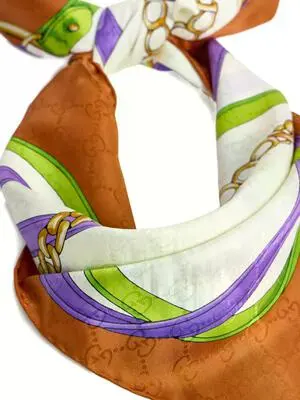 Gucci Chain-print Scarf