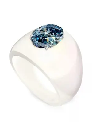 SOLO FOR DIAMONDS Oval-cut Diamond Ring