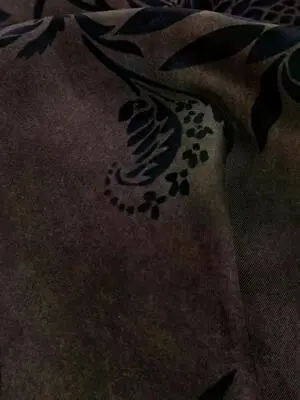 FERRAGAMO Floral-print Silk Scarf