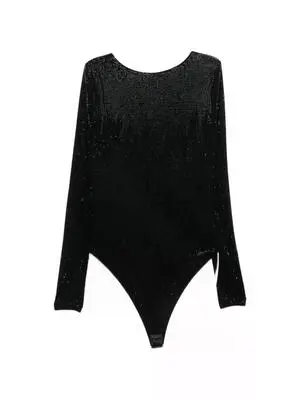 TWENTY FOURHAITCH Arches Rhinestone-embellished Mesh Body