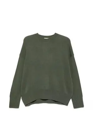 ALLUDE Ribbed-knit Sweater - Green