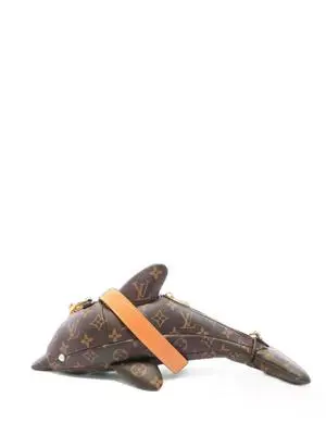 LOUIS VUITTON 2010s Monogram Dolphin Shoulder Bag - Brown