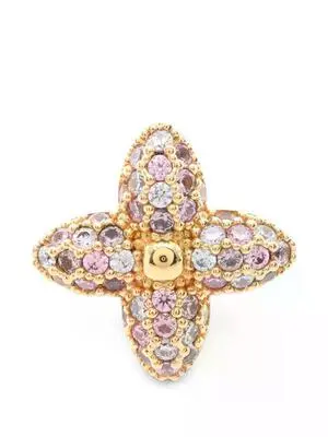 LOUIS VUITTON Louisa Monogram Ring - Gold