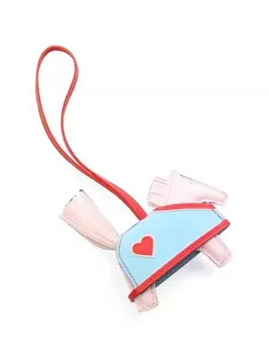 Hermès 2025 Rodeo Pm Heart Bag Charm - Blue