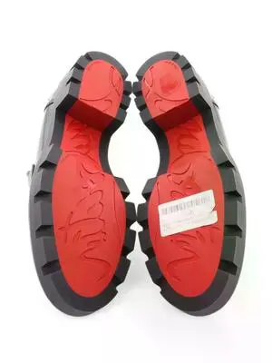 CHRISTIAN LOUBOUTIN 2010s Cl Moc Lug Loafers