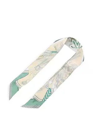 Hermès 2010s Bouquets Sellier Scarf - Neutrals