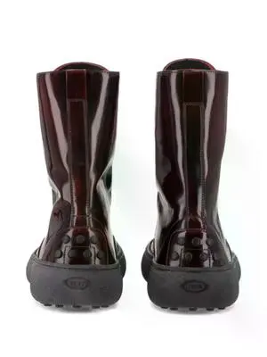 TOD'S Lace-up Gomma Boots