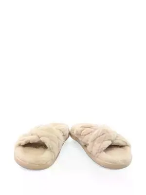 LOUIS VUITTON Bliss Comfort Shearling Sandals