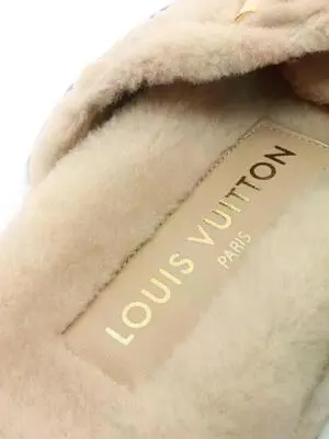 LOUIS VUITTON Bliss Comfort Shearling Sandals
