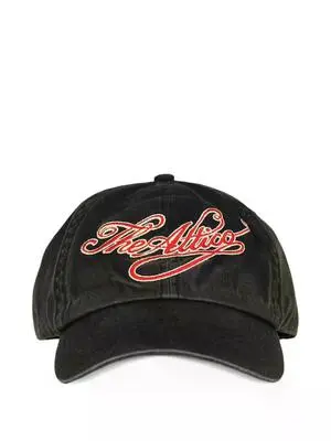 Attico Logo Embroidered Cap - Black