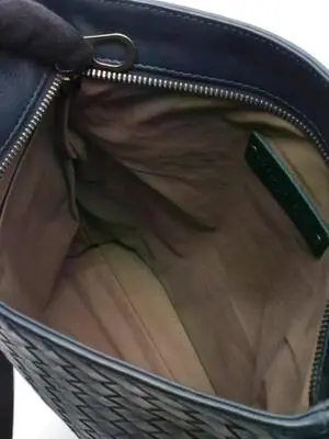 Bottega Veneta 2000s Intrecciato Messenger Bag