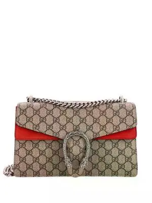 Gucci Dionysus Bag Gg Coated Canvas Small Shoulder Bag - Brown