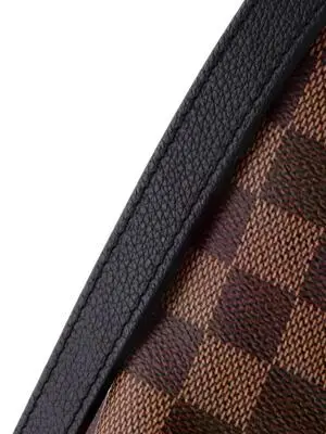 LOUIS VUITTON Riverside Handbag Damier With Leather Tote Bag