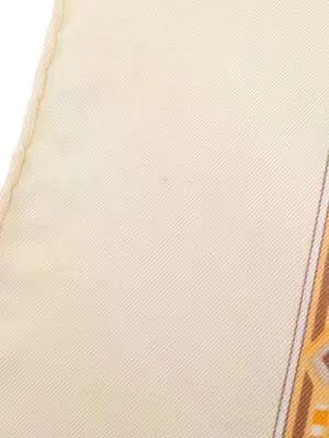 Hermès 2010s Au Son Du Tam-tam Scarf - Neutrals