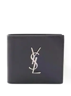 Saint Laurent 2020s Cassandre Bi-fold Wallet - Black