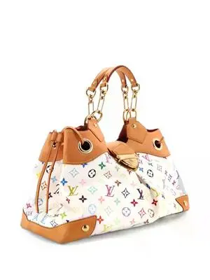 LOUIS VUITTON Ursula Handbag Monogram Multicolor Satchel - Multicolour