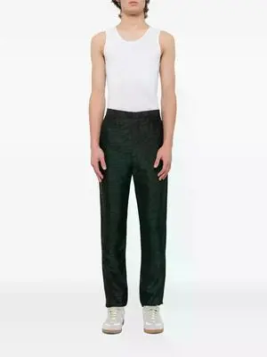 LANVIN Zebra-jacquard Trousers