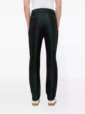 LANVIN Zebra-jacquard Trousers