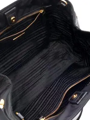 Prada 2000s Logo-plaque Tote Bag