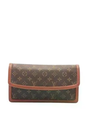 LOUIS VUITTON 1985 Gm Pochette Dame Monogram Clutch Bag