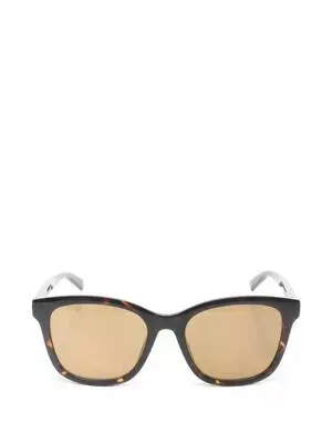 Gucci Wellington Square-frame Sunglasses - Brown